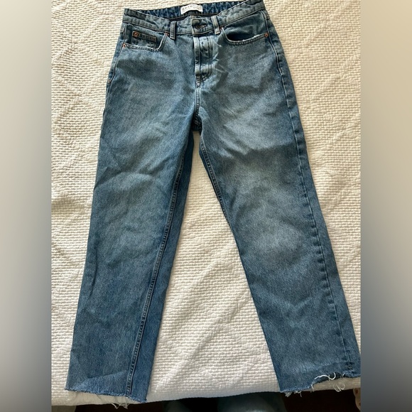 Primark | Jeans | Primark Denim Co High Waist Light Blue Denim Mom ...